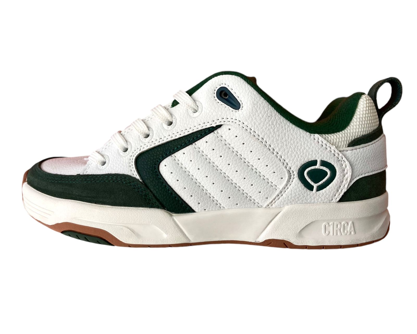 Tenis Americanos Circa PRO CX201R WHITE GATE GREEN CHUNKY - Madero34 Skate