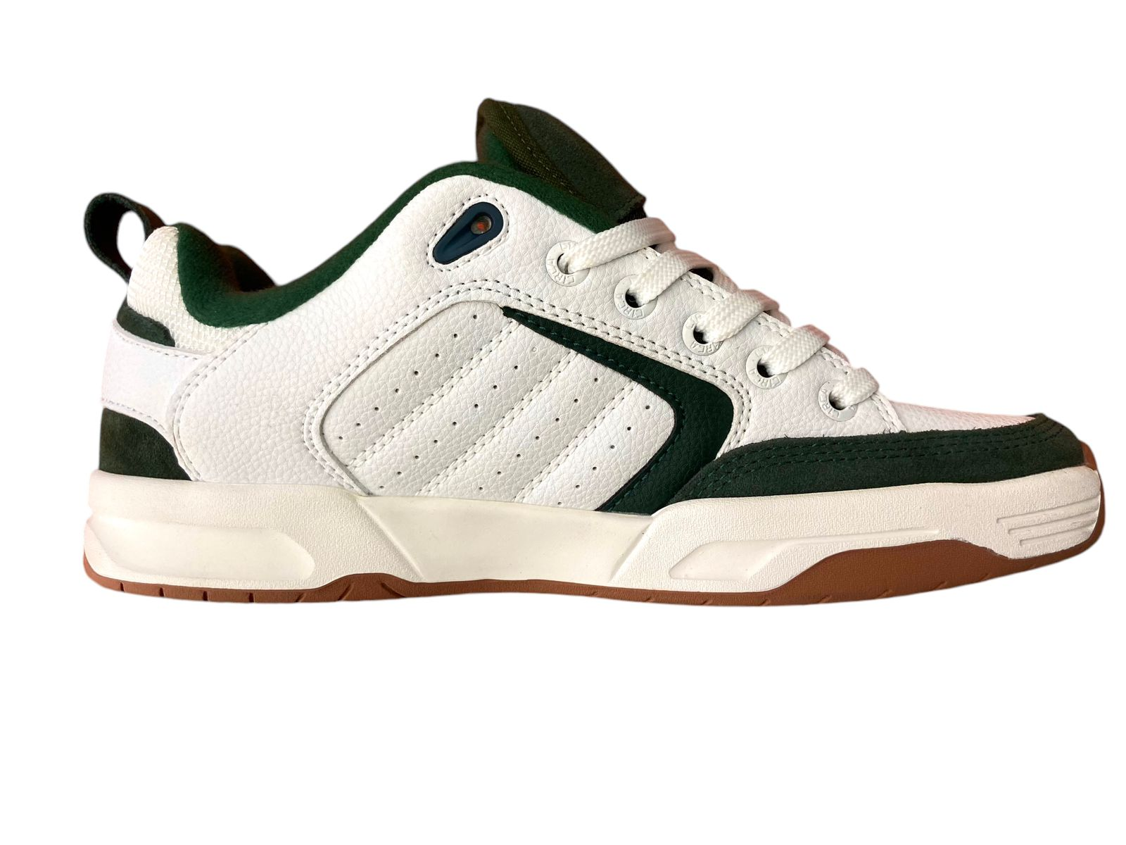 Tenis Americanos Circa PRO CX201R WHITE GATE GREEN CHUNKY - Madero34 Skate