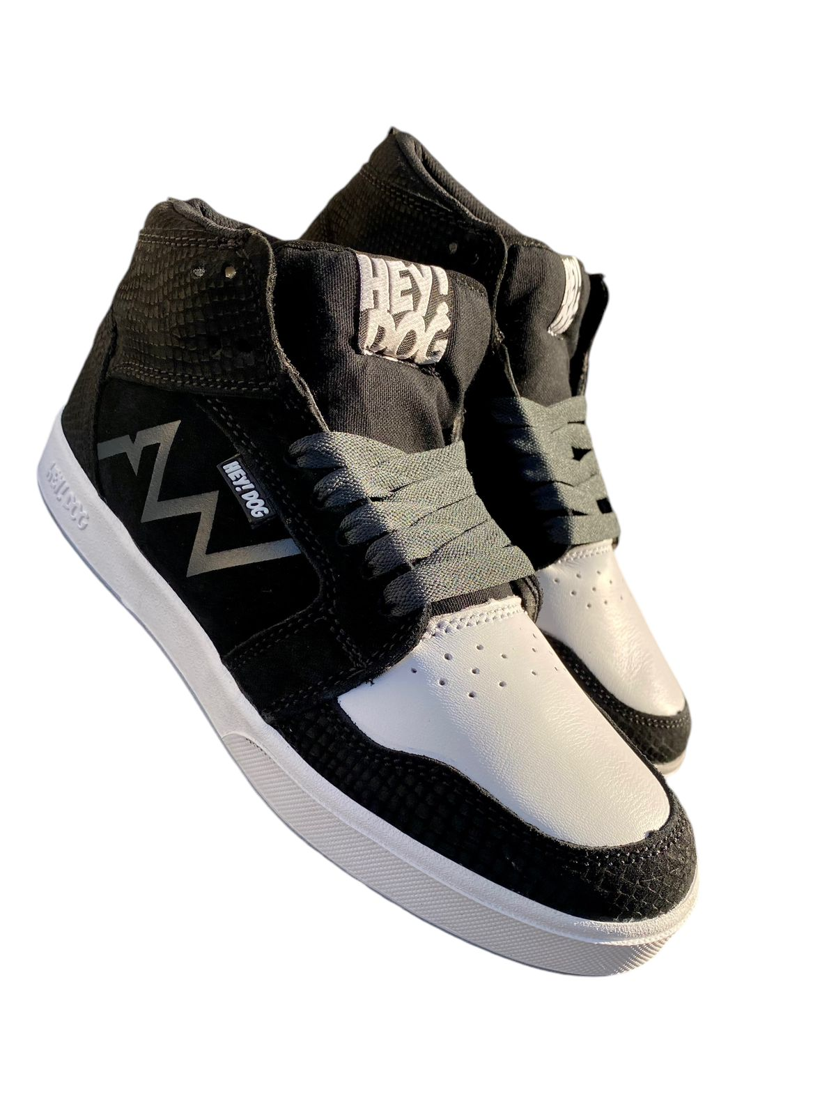 Tenis Hey!Dog Knine 2.0 Negro Blanco - Madero34 Skate
