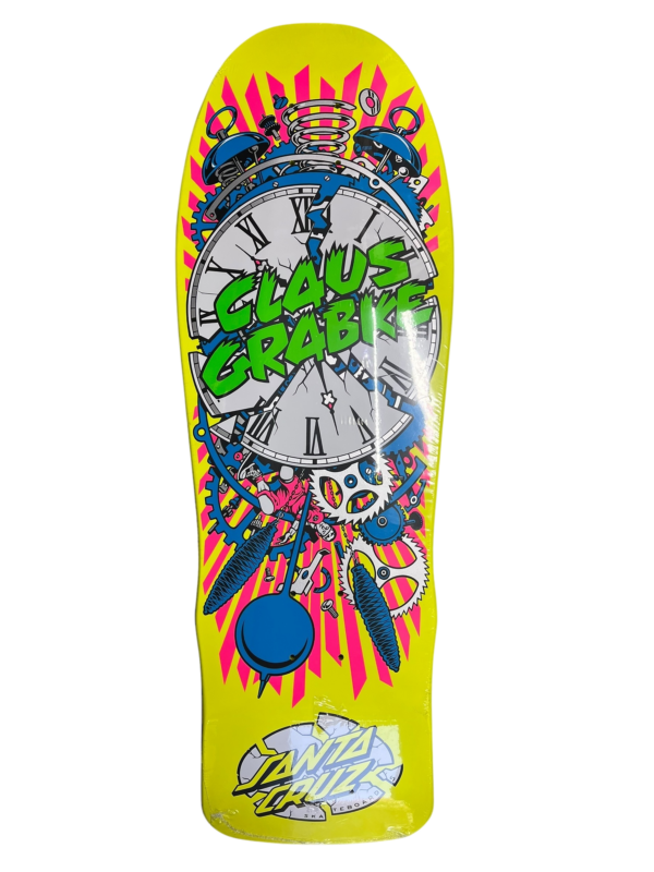 Tabla Santa Cruz Grabke Exploding Clock Reissue 10.04in - Madero34 Skate