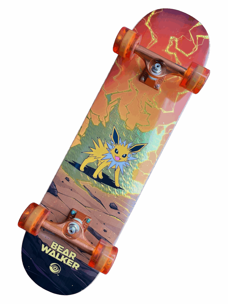 Patineta Skate Cruiser Pokemon Jolteon - Madero34 Skate